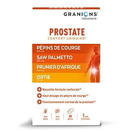 GRANIONS Prostate : fonctionnement normal de la prostate