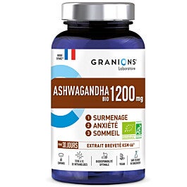 Ashwagandha Bio KSM-66® 1200 mg - 60 comprimés