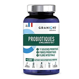 Probiotiques et Prébiotiques - 40 gélules hautement dosées